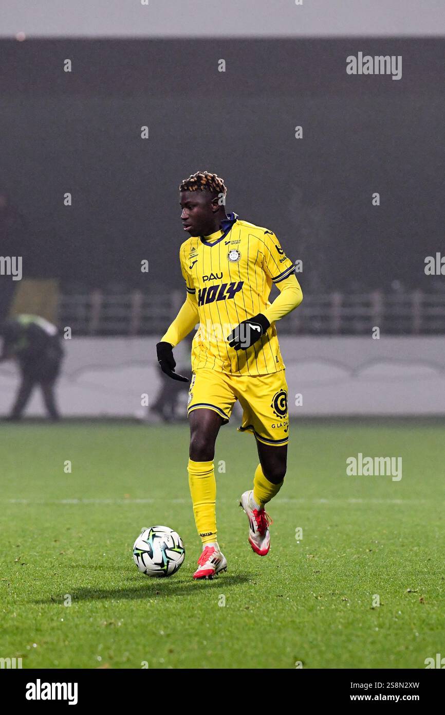 09 Pathe MBOUP (pau) during the Ligue 2 BKT match between Red Star and ...