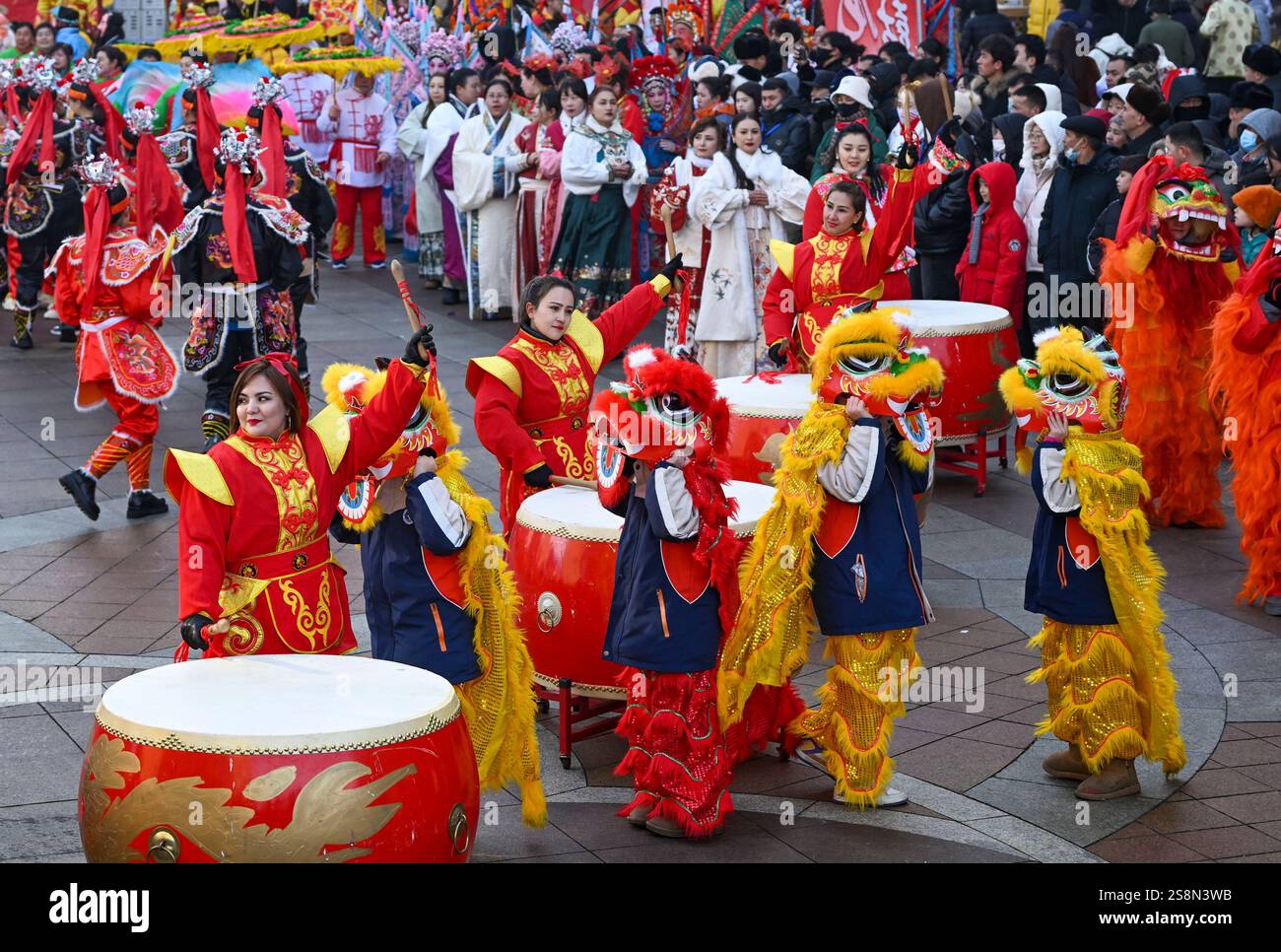 Urumqi, China's Xinjiang Uygur Autonomous Region. 22nd Jan, 2025 ...