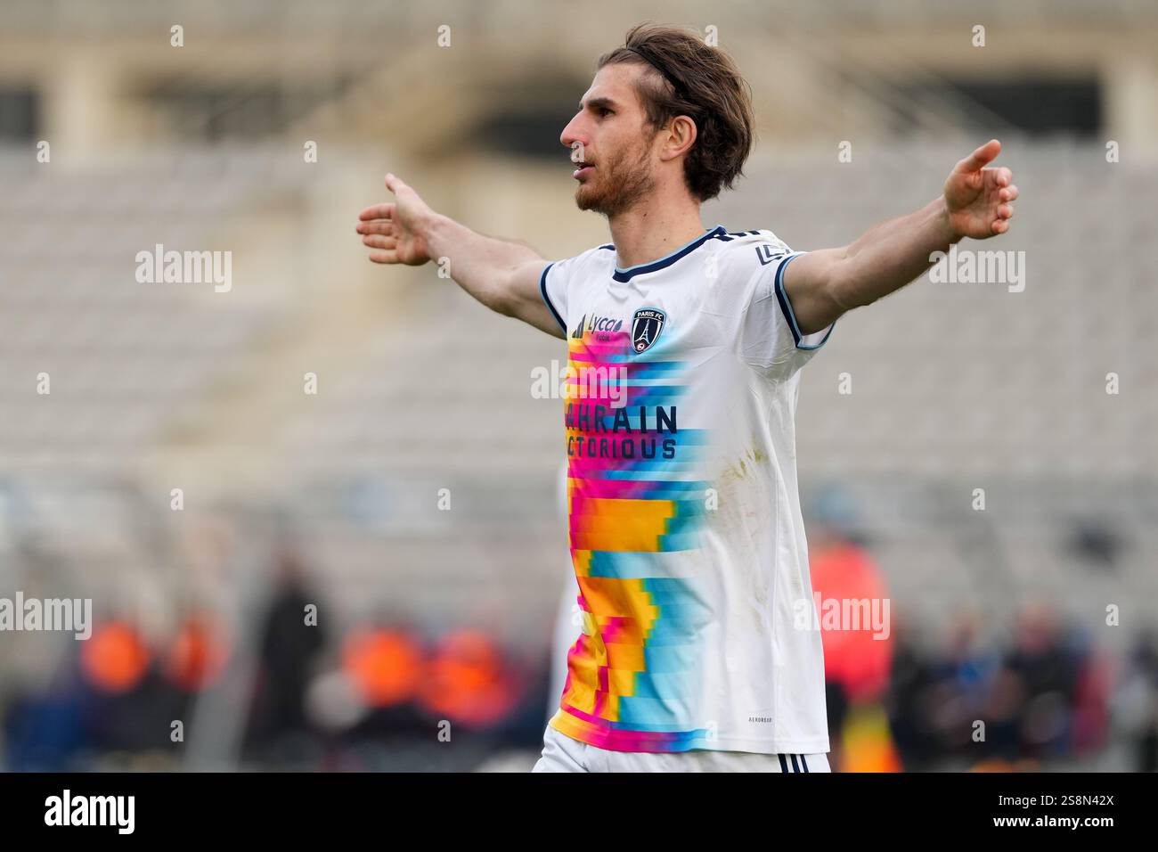29 Pierre-Yves HAMEL (pfc) during the Ligue 2 BKT match between Paris ...