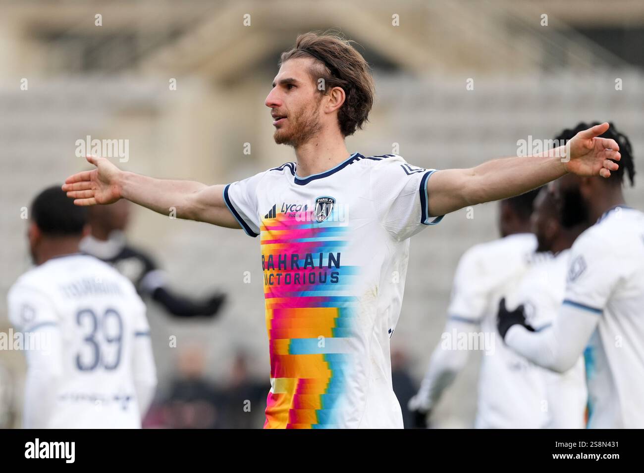 29 Pierre-Yves HAMEL (pfc) during the Ligue 2 BKT match between Paris ...