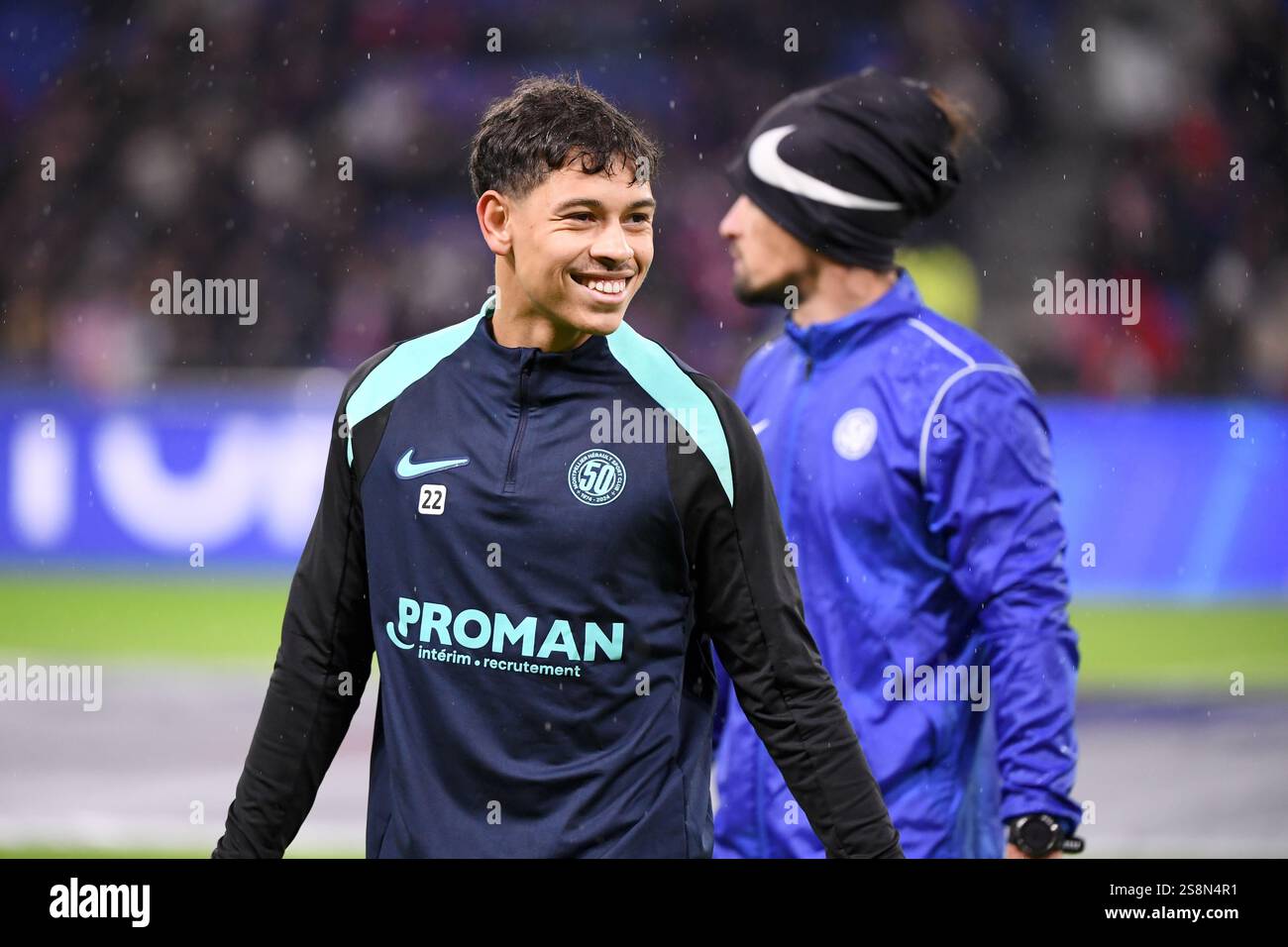 22 Khalil FAYAD (mhsc) during the Ligue 1 McDonald's match between Lyon ...