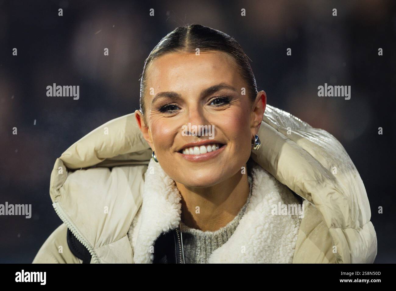 Rotterdam, Netherlands. 22nd Jan 2025. Laura Wontorra Feyenoord ...