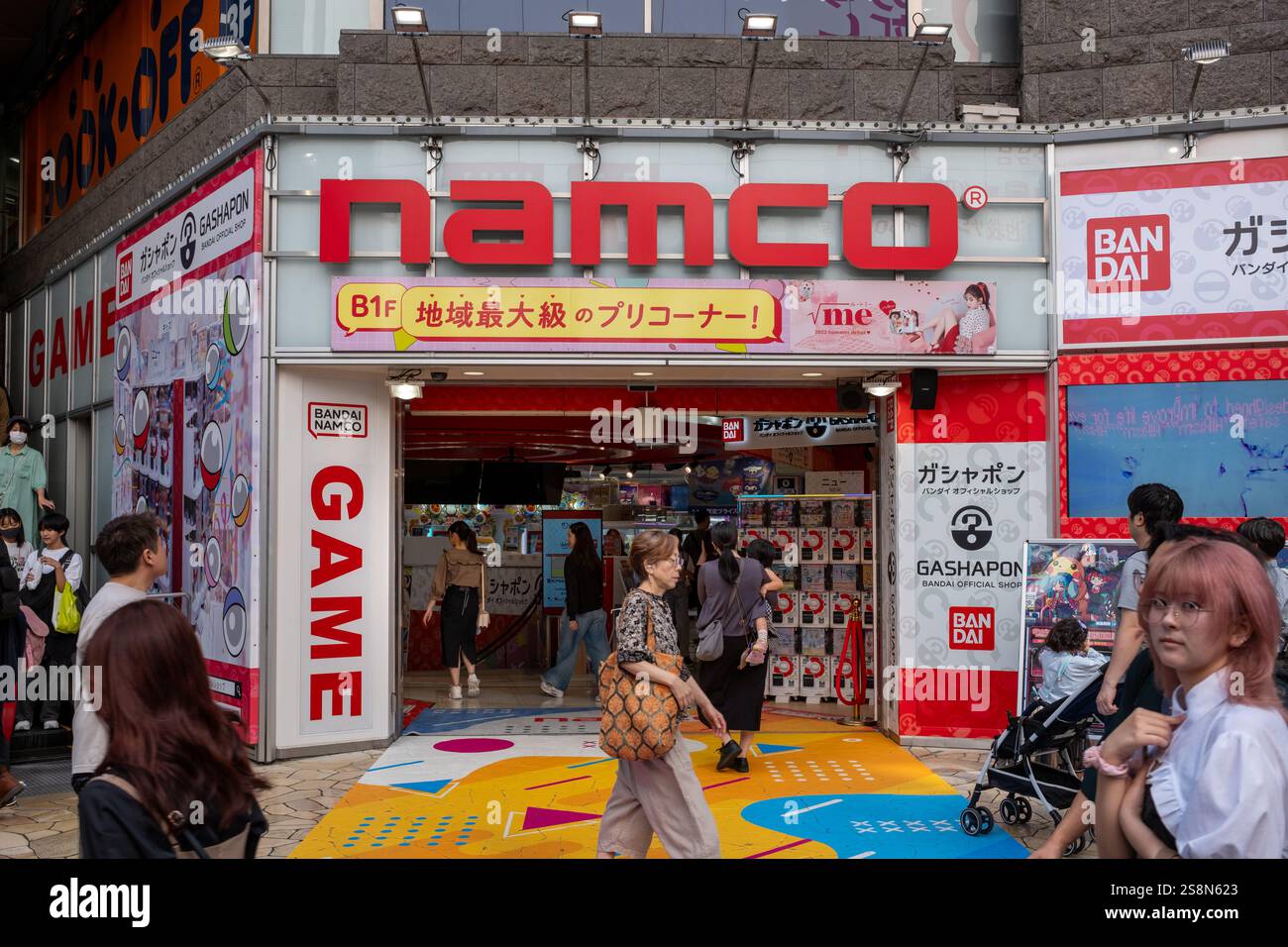 Namco Store in Ikebukuro District Tokyo Japan Stock Photo - Alamy