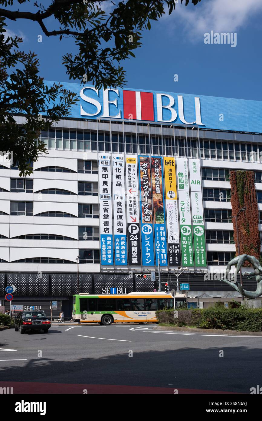 Seibu Department Store in Ikebukuro Tokyo Japan Stock Photo - Alamy