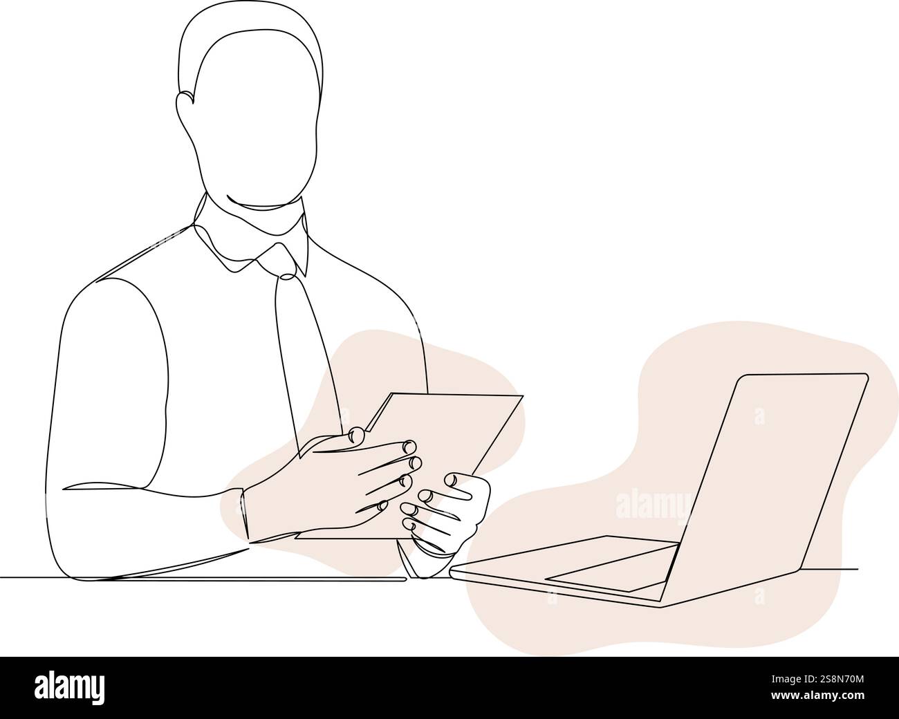 man running sketch continuous line drawing, vector Stock Vector Image ...