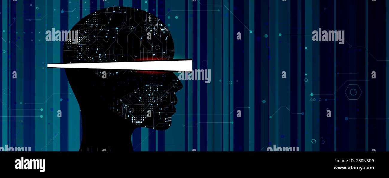 Abstract Artificial intelligence. Cloud computing. Machine learning ...