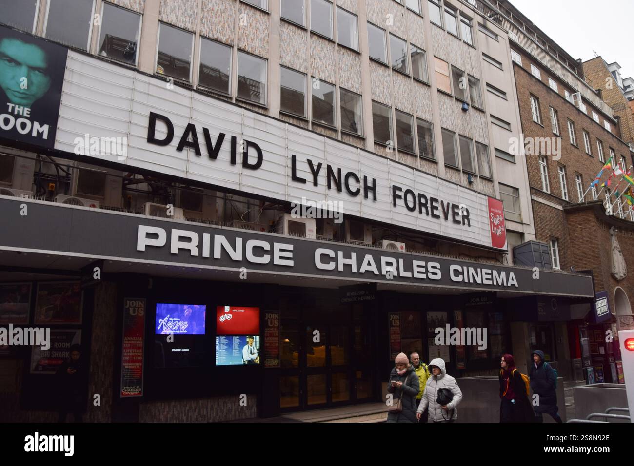 January 23, 2025, London, England, UK: The marquee at Prince Charles ...
