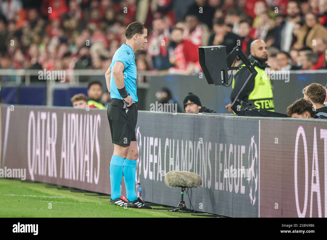 January 21, 2025, Estádio da Luz, Lisbon, Portugal - UEFA Champions ...