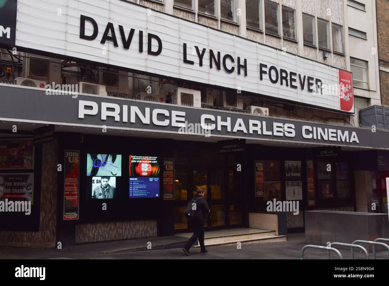 January 23, 2025, London, England, UK: The marquee at Prince Charles ...