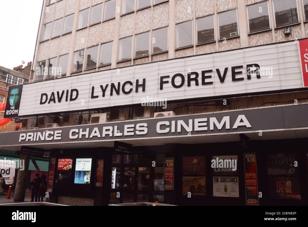 London, UK. 23rd January 2025. The marquee at Prince Charles Cinema in ...