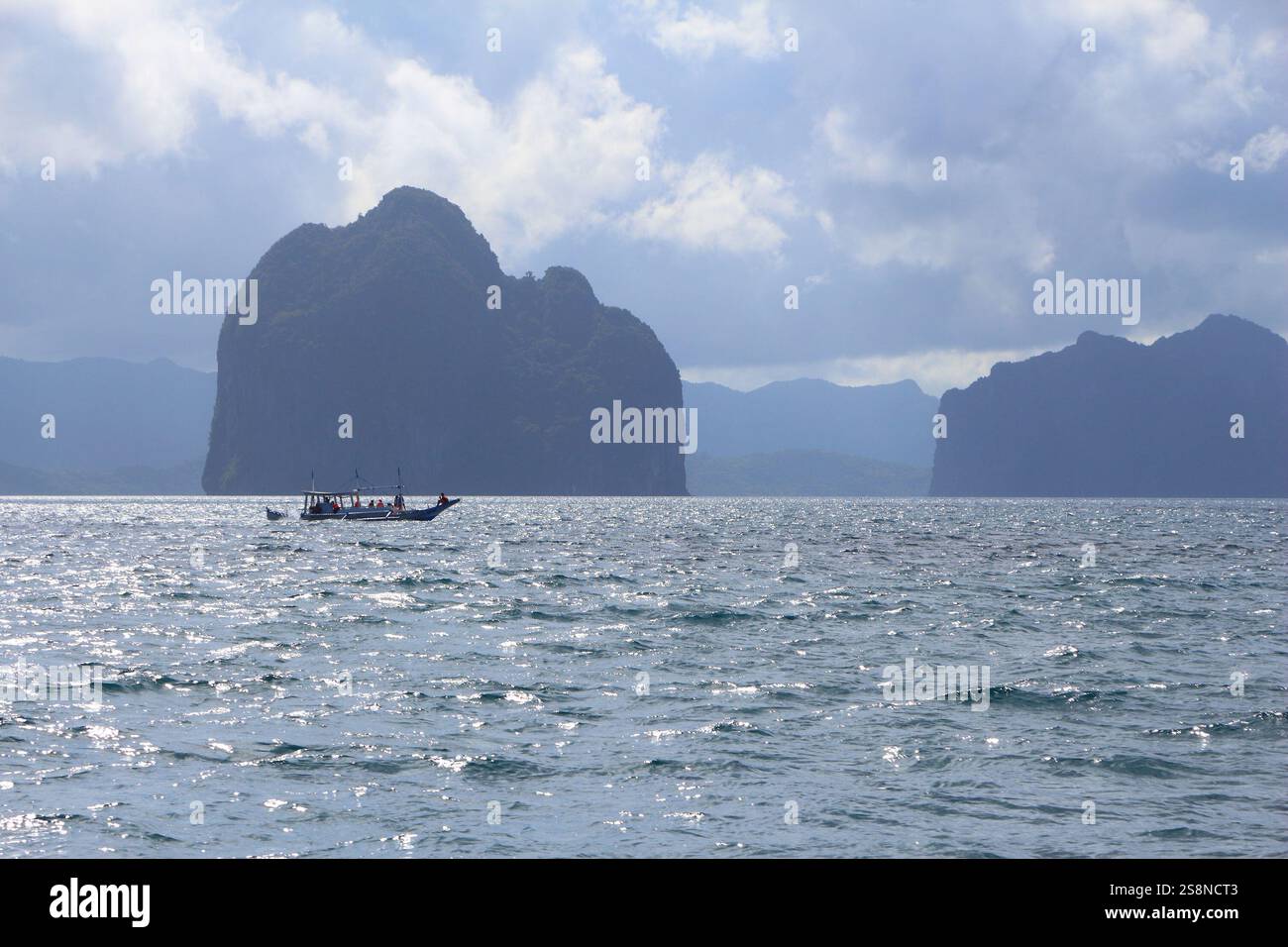 Bangka boat in Philippines island hopping tour. Philippines South China ...