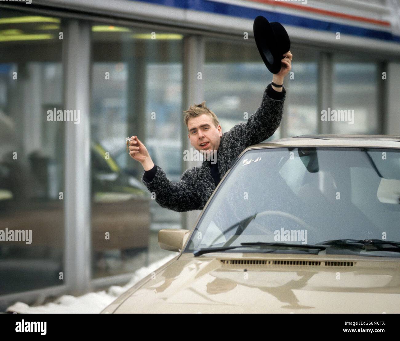 British actor Timothy Spall 1987 Stock Photo - Alamy