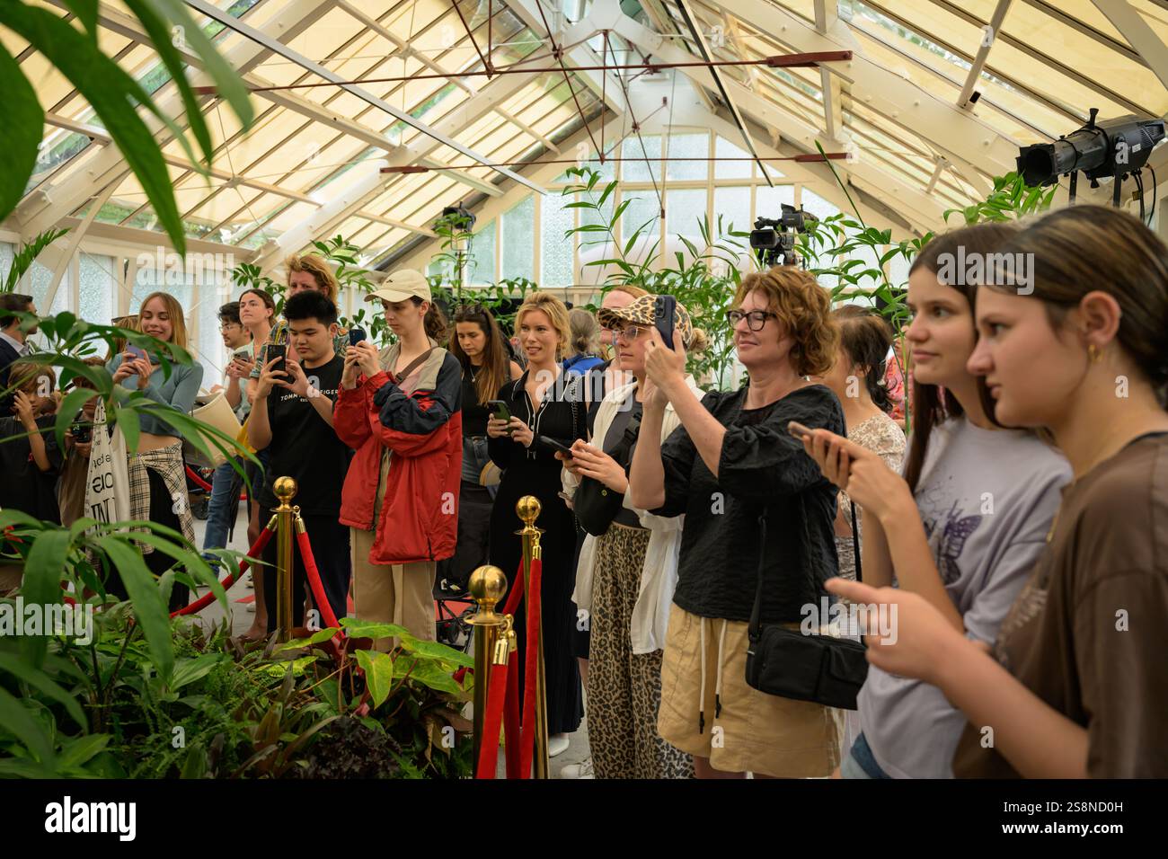 Sydney, Australia. 23rd Jan, 2025. Visitors seen taking photos of the ...