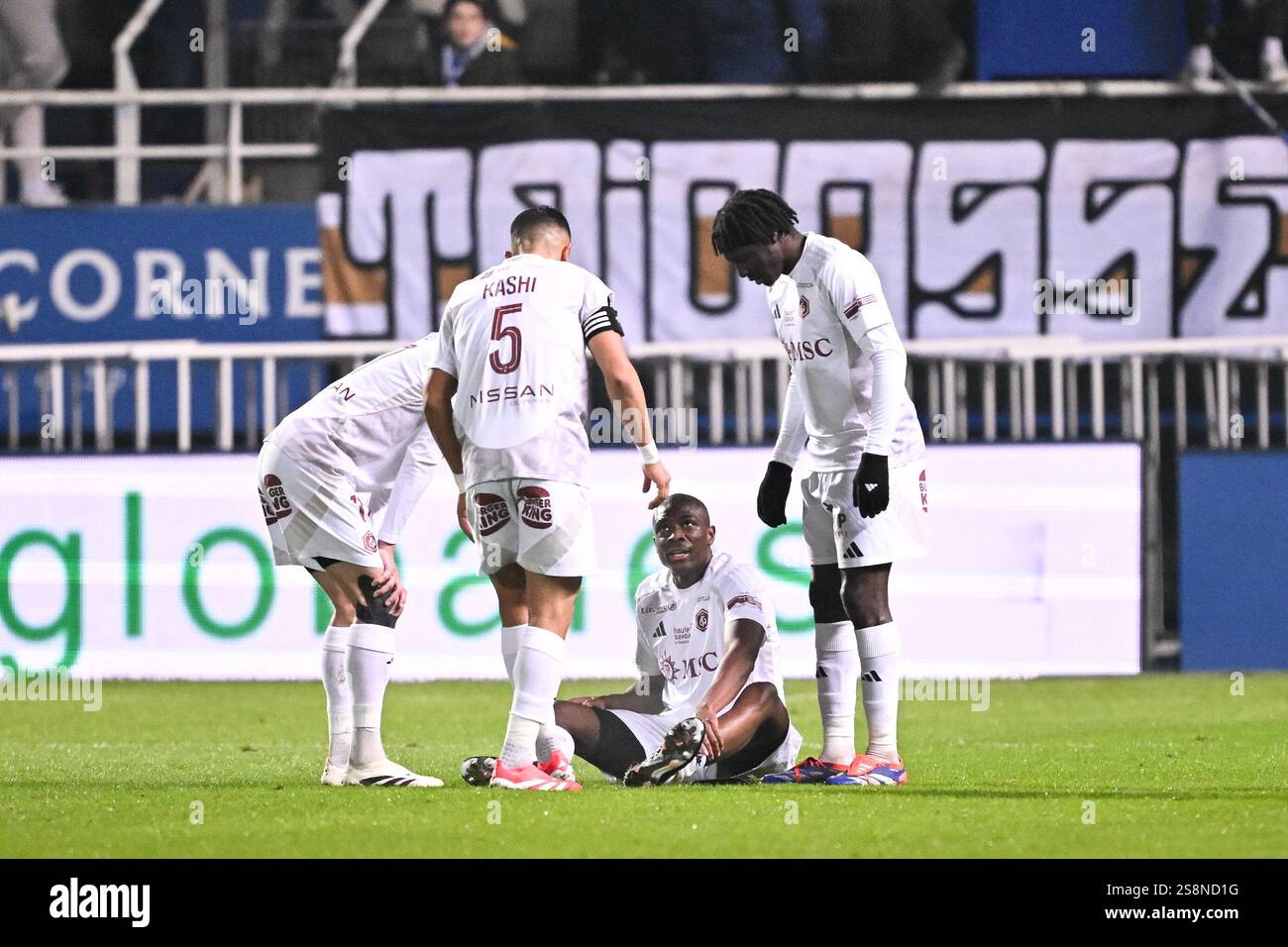 02 Hamjatou SOUKOUNA (fca) during the Ligue 2 BKT match between Troyes ...