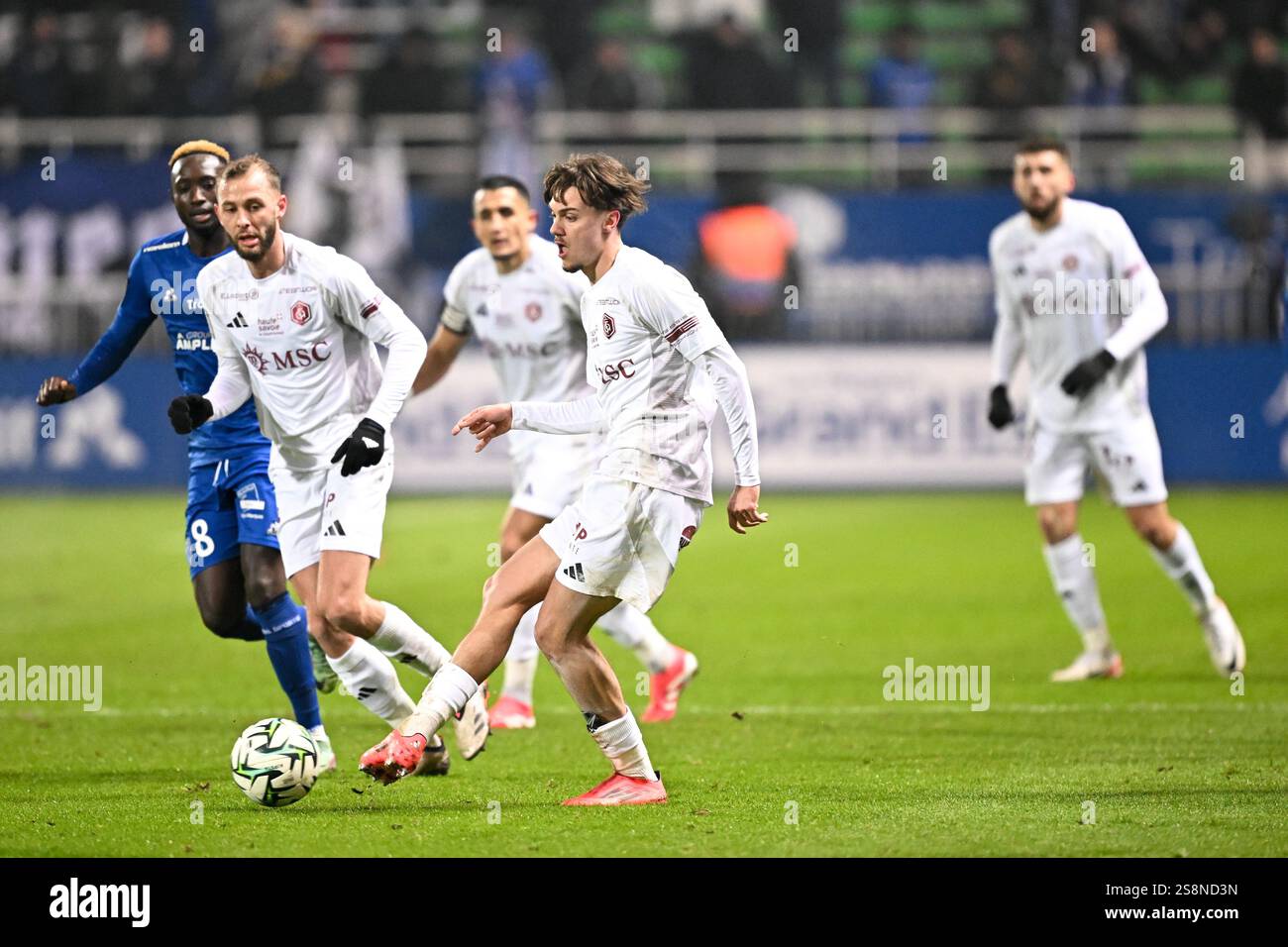 26 Anthony Bermont (fca) during the Ligue 2 BKT match between Troyes ...