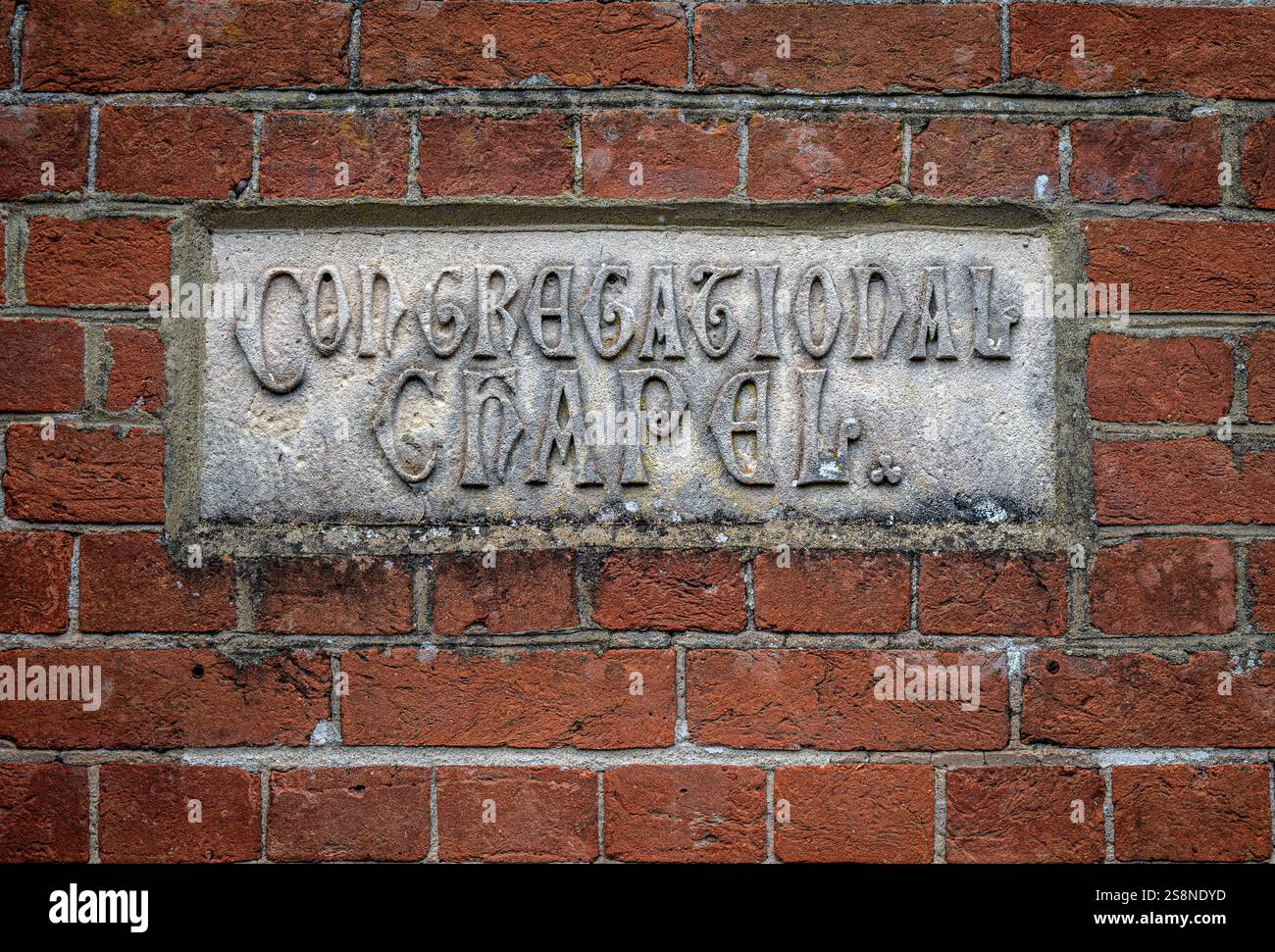 A wall sign in Cheriton, Hampshire, depicting that this building was ...