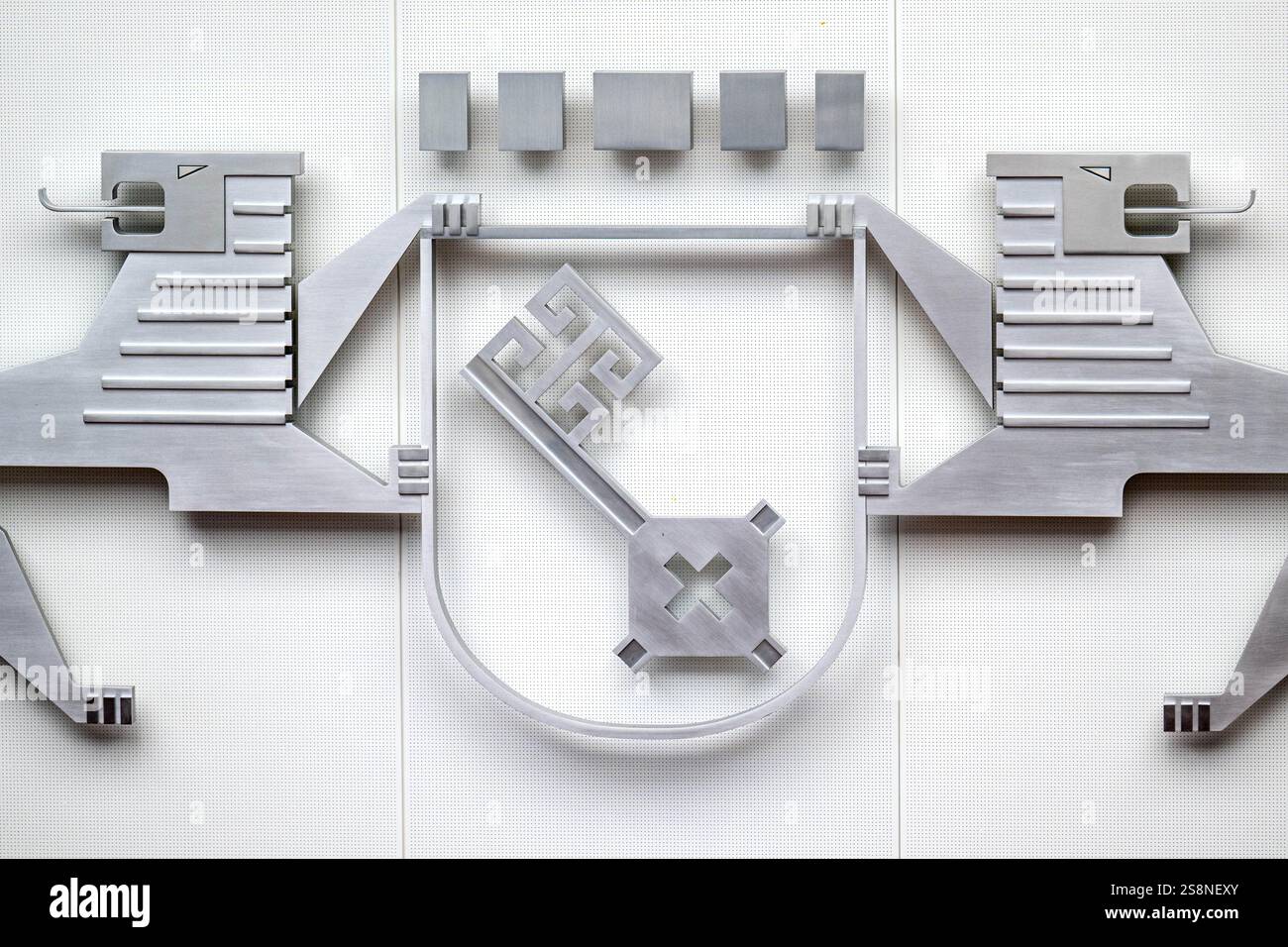 23 January 2025, Bremen: The Bremen Key in the plenary chamber of the ...
