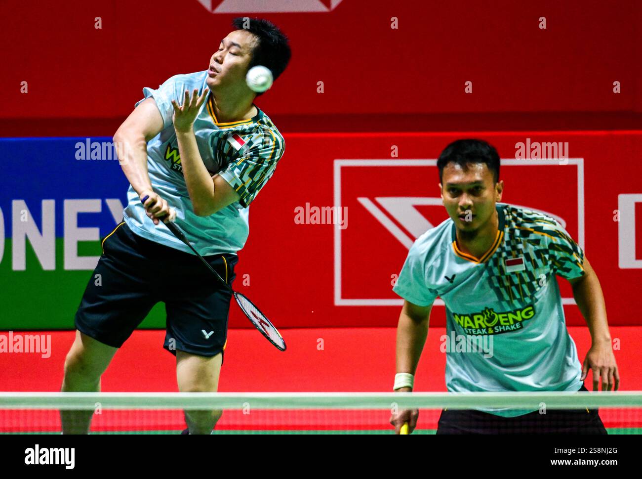 Jakarta, Indonesia. 23rd Jan, 2025. Mohammad Ahsan/Hendra Setiawan (L ...