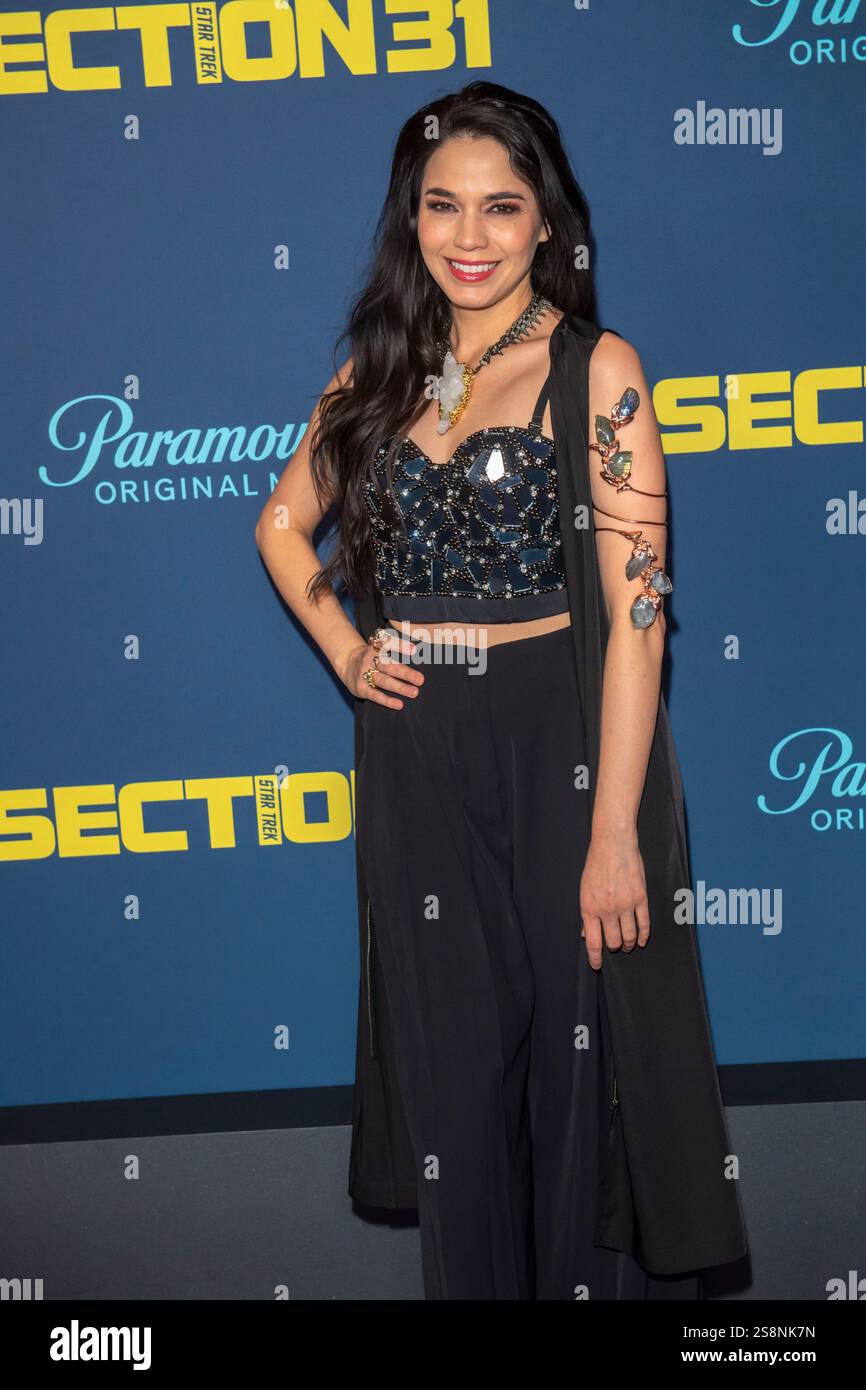 New York, United States. 22nd Jan, 2025. Arielle Jacobs attends ...