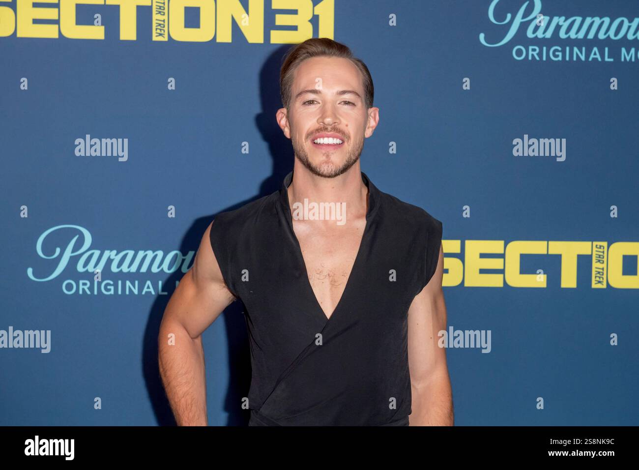 New York, United States. 22nd Jan, 2025. Sven Ruygrok attends Paramount ...