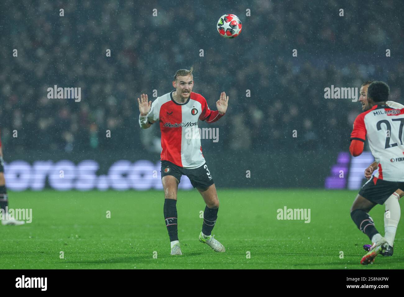 Rotterdam, Niederlande. 22nd Jan, 2025. 22.01.2025, Fussball, Saison ...
