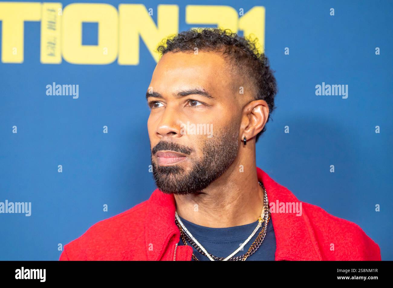 New York, United States. 22nd Jan, 2025. Omari Hardwick attends ...
