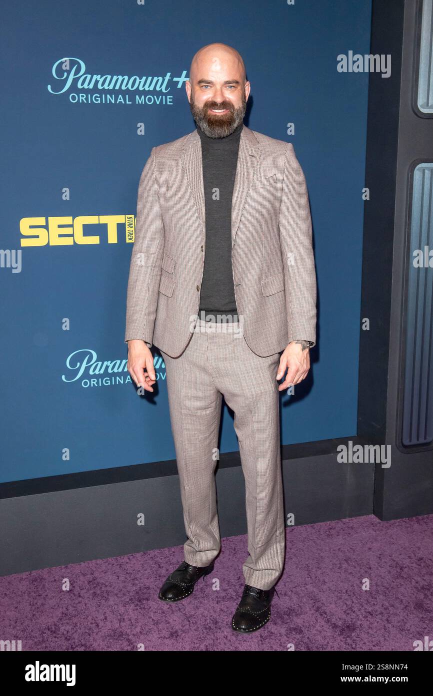 New York, United States. 22nd Jan, 2025. Craig Sweeny attends Paramount ...