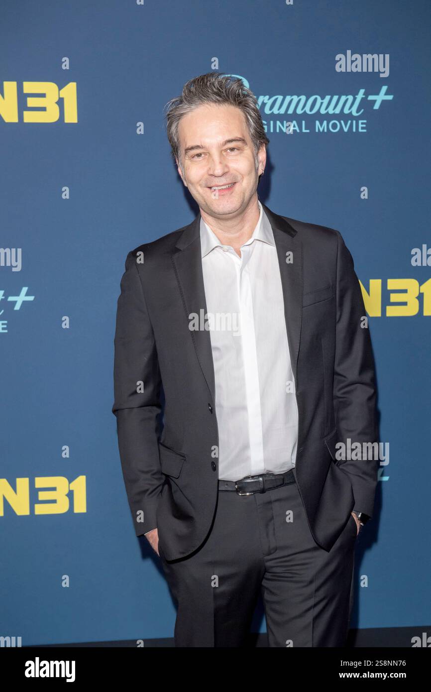 New York, United States. 22nd Jan, 2025. Jeff Russo attends Paramount ...