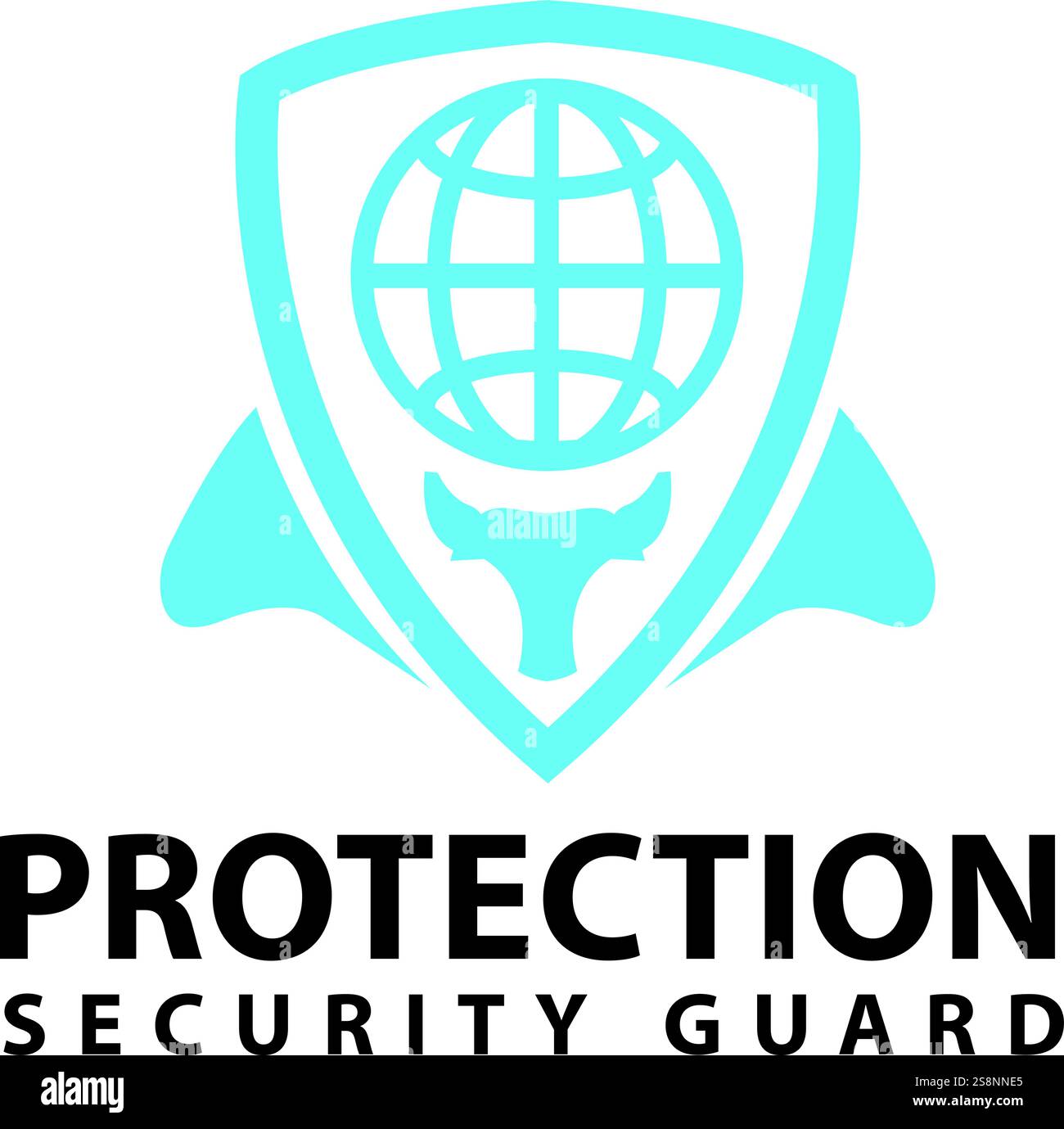 Protection Security Guard Logo Design Professional & Classic Stock ...