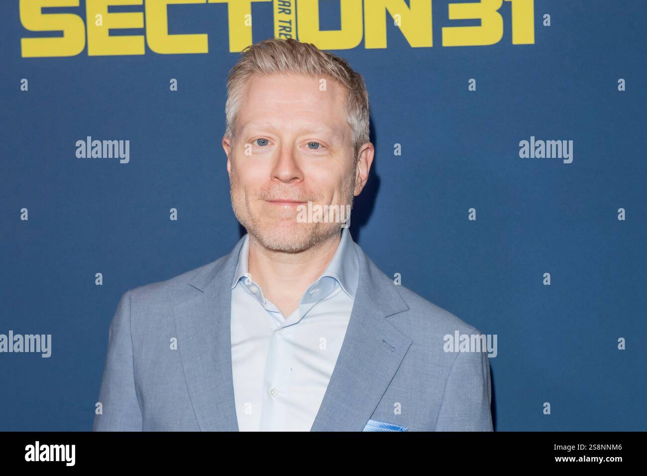 New York, United States. 22nd Jan, 2025. Anthony Rapp attends Paramount ...