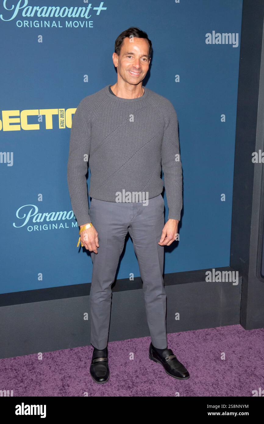 New York, United States. 22nd Jan, 2025. George Cheeks, President and ...