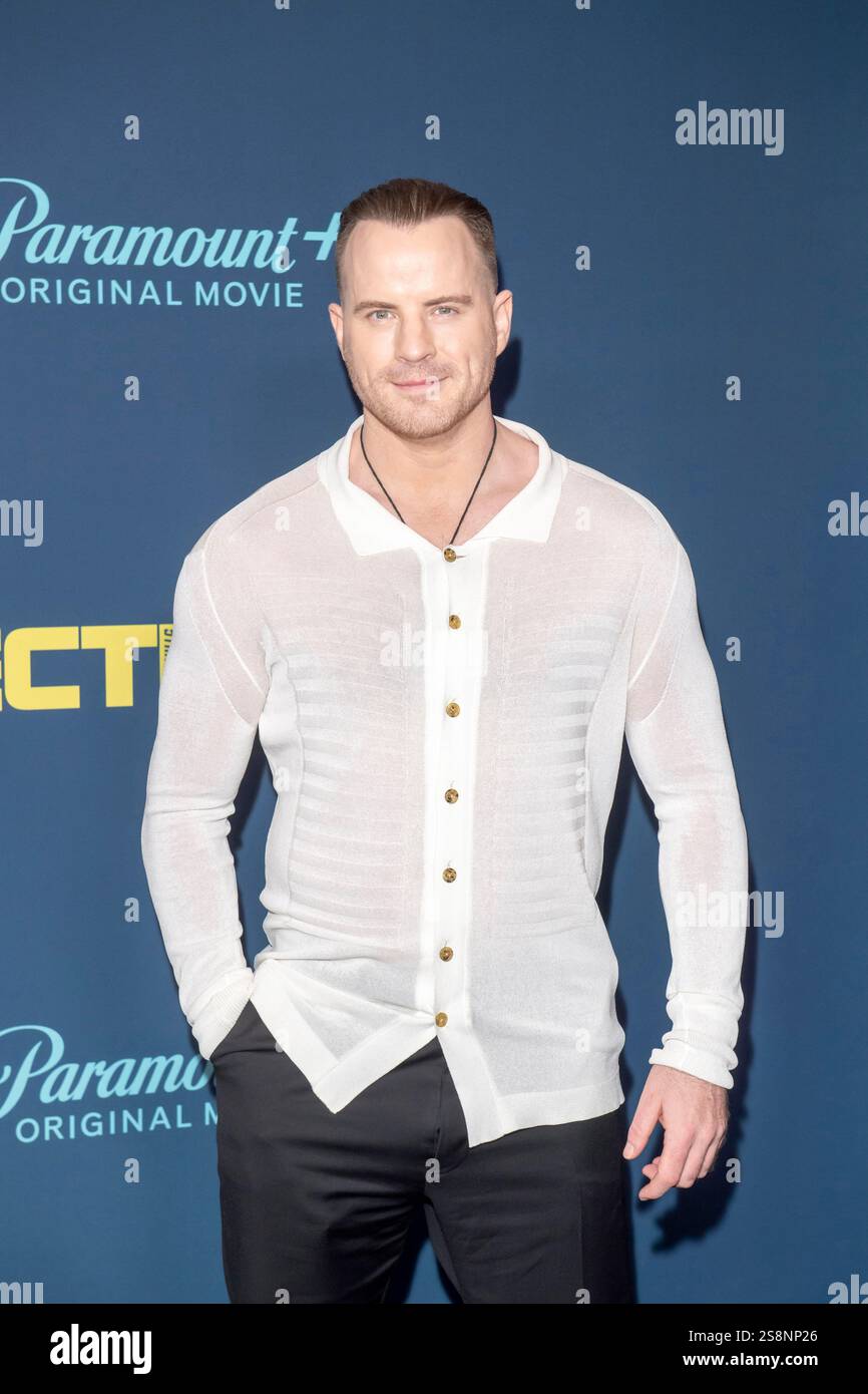 New York, United States. 22nd Jan, 2025. Robert Kazinsky attends ...