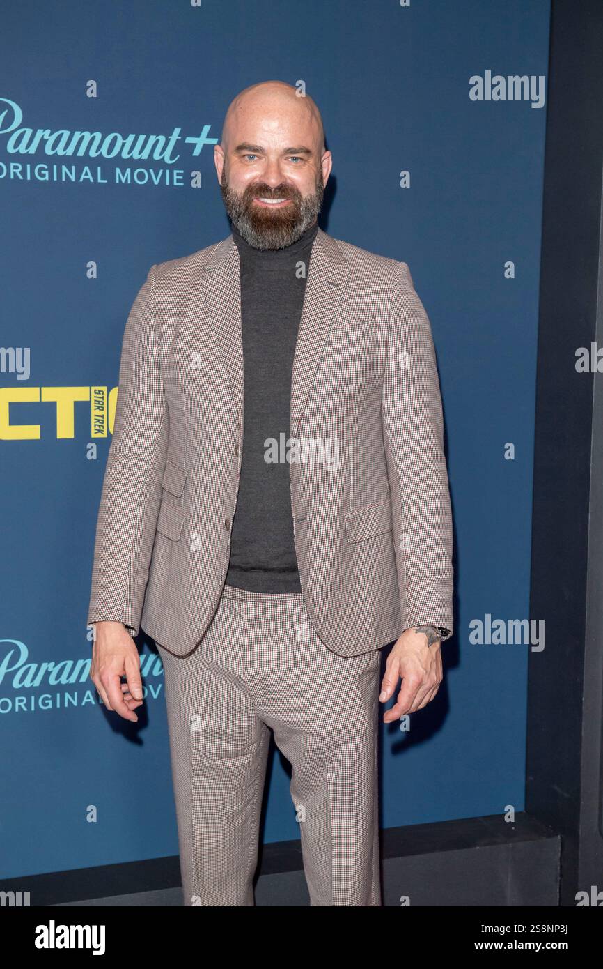 New York, United States. 22nd Jan, 2025. Craig Sweeny attends Paramount ...