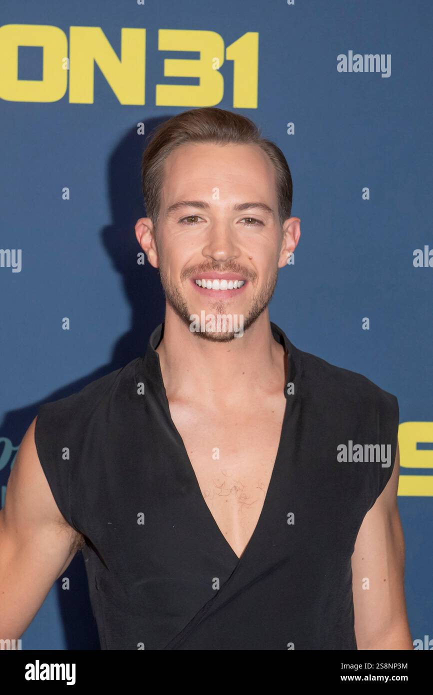 New York, United States. 22nd Jan, 2025. Sven Ruygrok attends Paramount ...