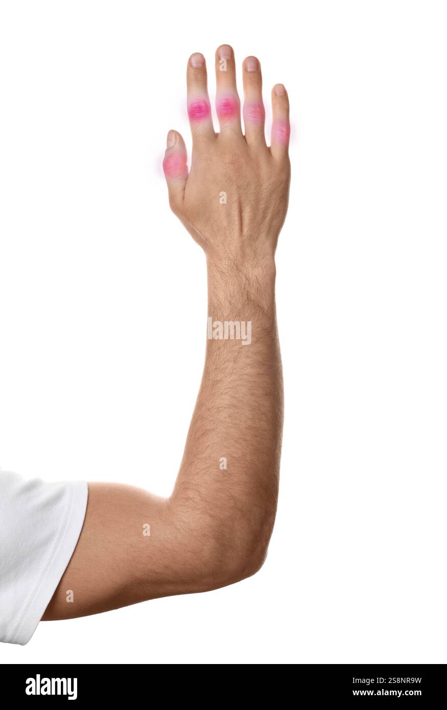 Sore fingers Cut Out Stock Images & Pictures - Alamy