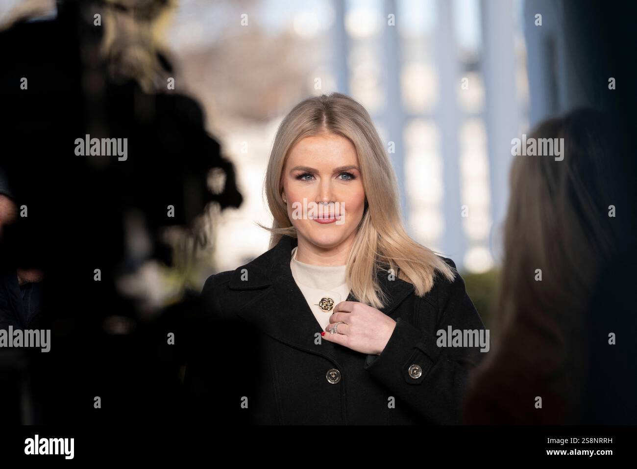 Washington, United States. 22nd Jan, 2025. White House press secretary ...