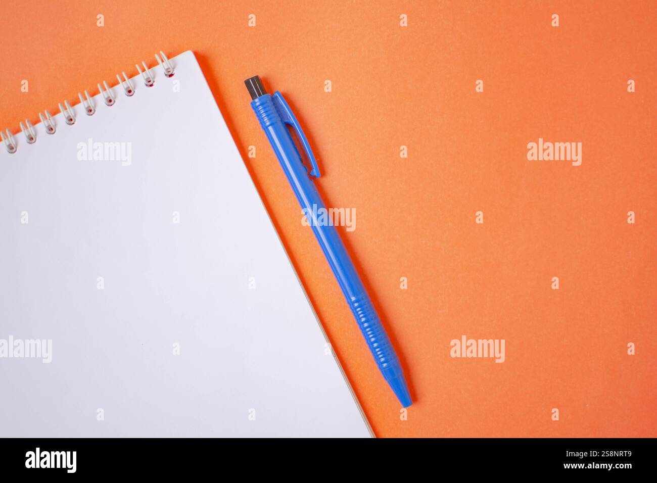Design mockup for designer. Multicolor background with notepad, pencil ...