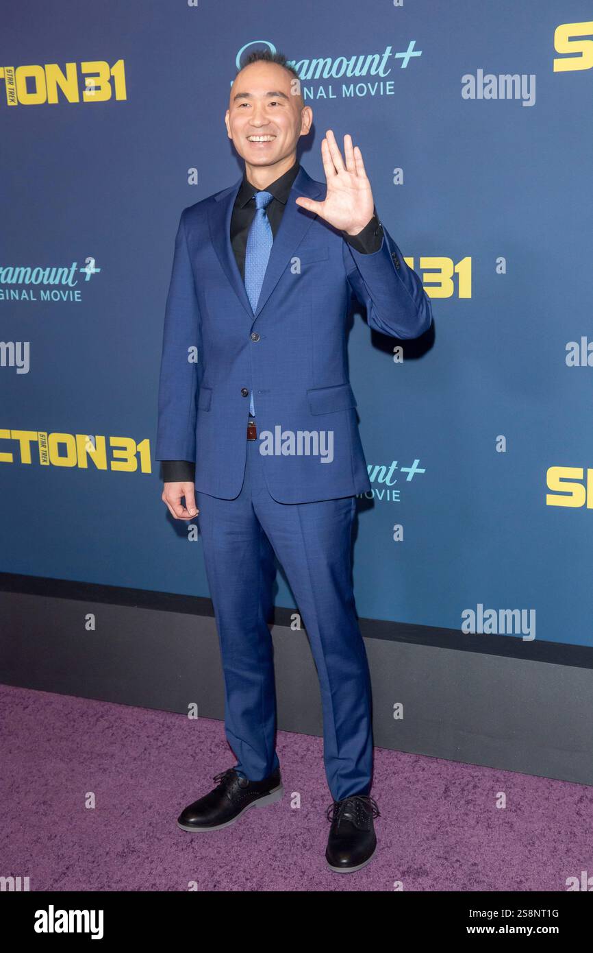 James Hiroyuki Liao attends Paramount+'s "Star Trek: Section 31" World ...