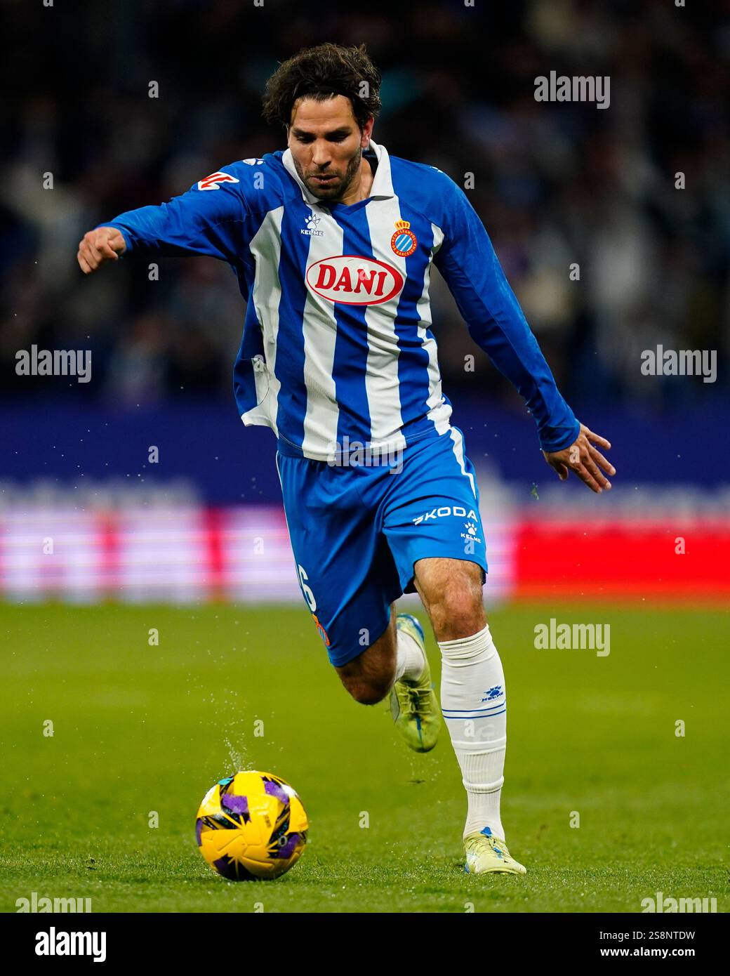 Leandro Cabrera of RCD Espanyol during the La Liga match between RCD ...