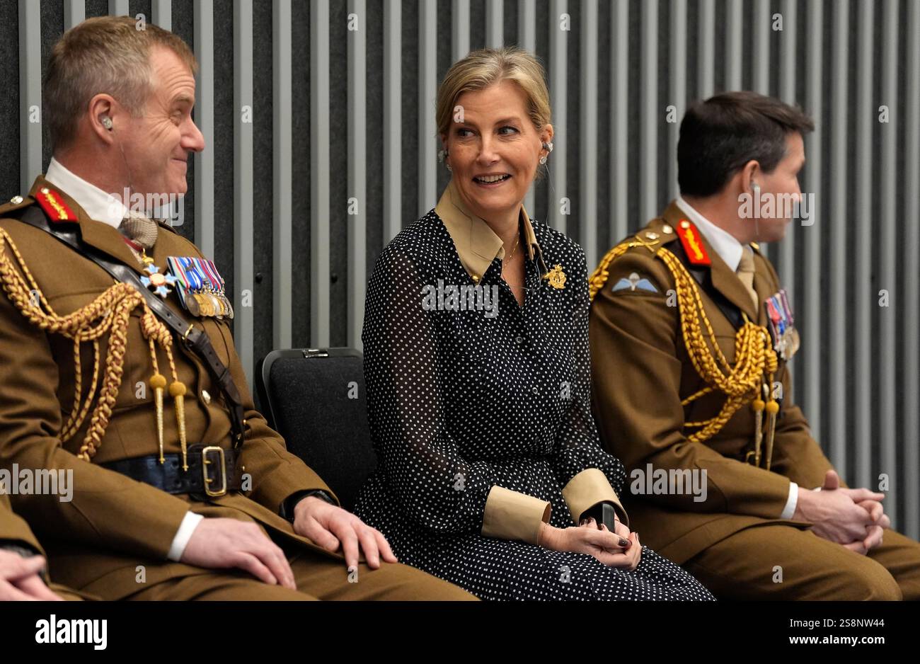 The Duchess of Edinburgh, Colonel-in-Chief, the Royal Corps of Army ...