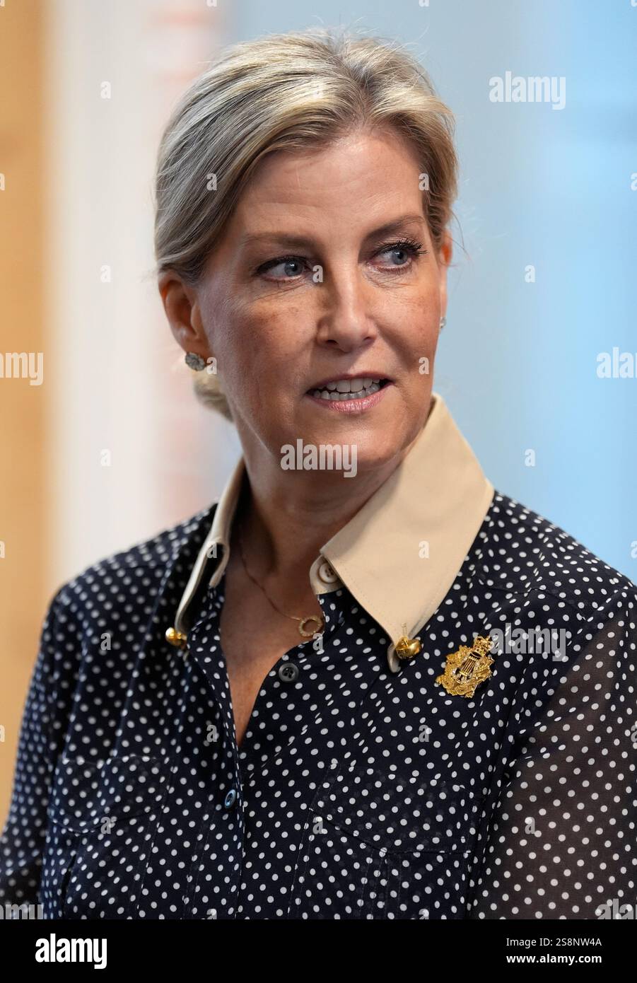 The Duchess of Edinburgh, Colonel-in-Chief, the Royal Corps of Army ...