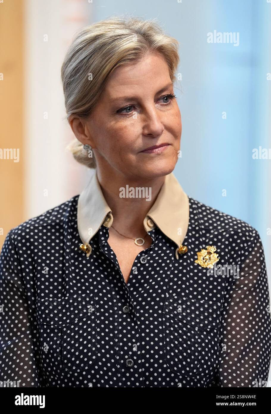 The Duchess of Edinburgh, Colonel-in-Chief, the Royal Corps of Army ...