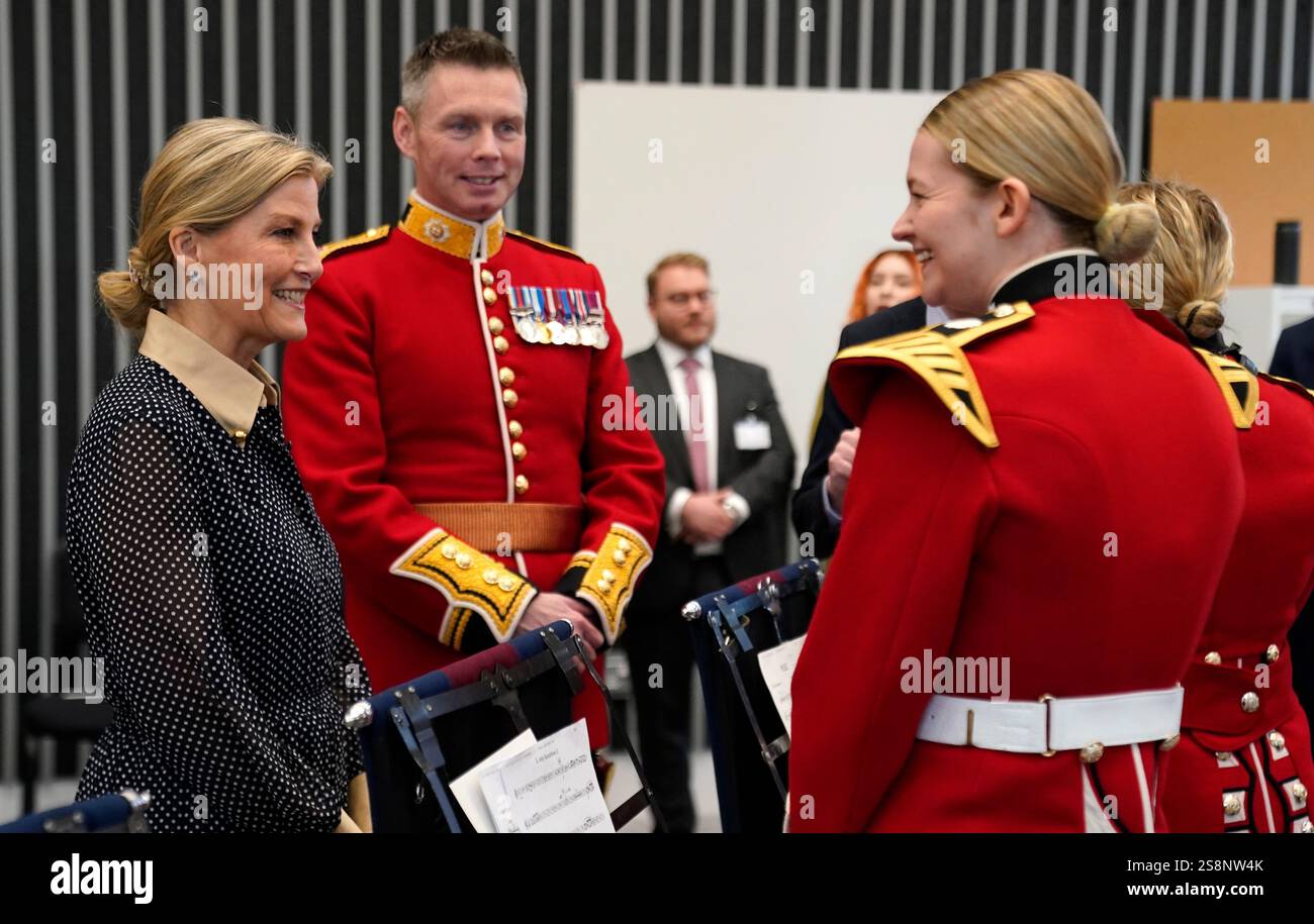 The Duchess of Edinburgh, Colonel-in-Chief, the Royal Corps of Army ...