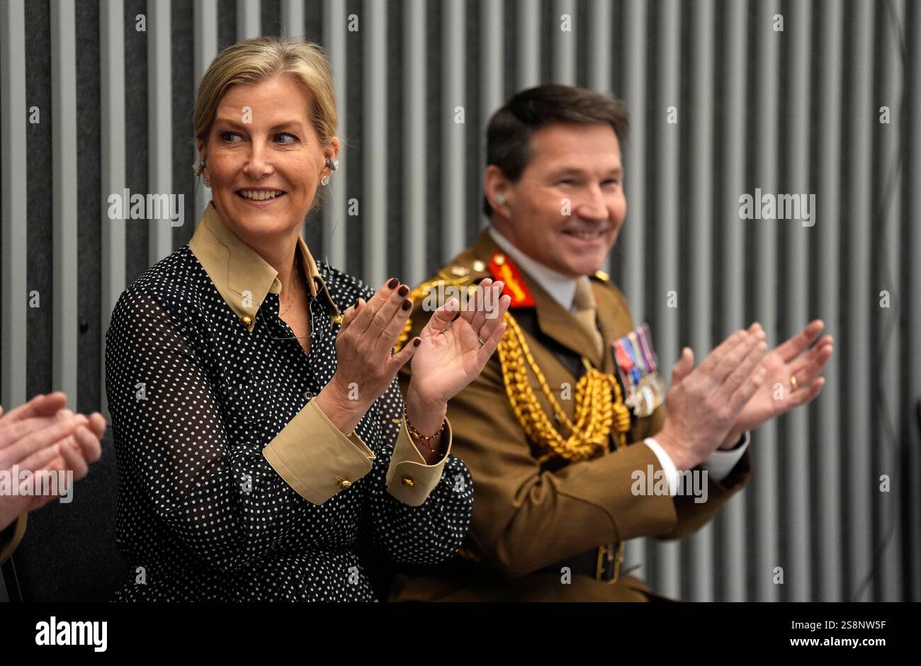 The Duchess of Edinburgh, Colonel-in-Chief, the Royal Corps of Army ...