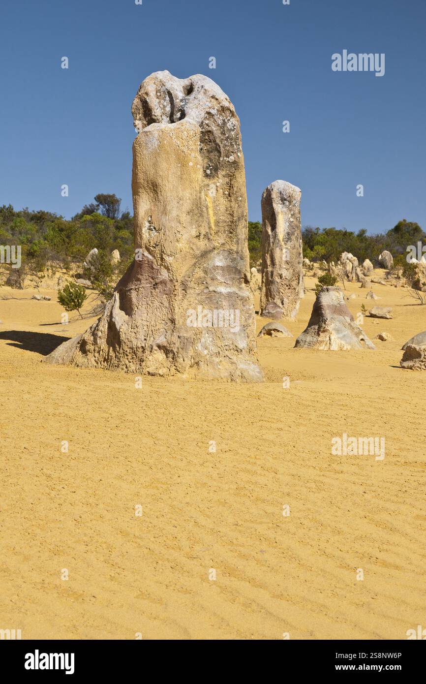 An image of the strange desert Pinnacles in Australia Stock Photo - Alamy