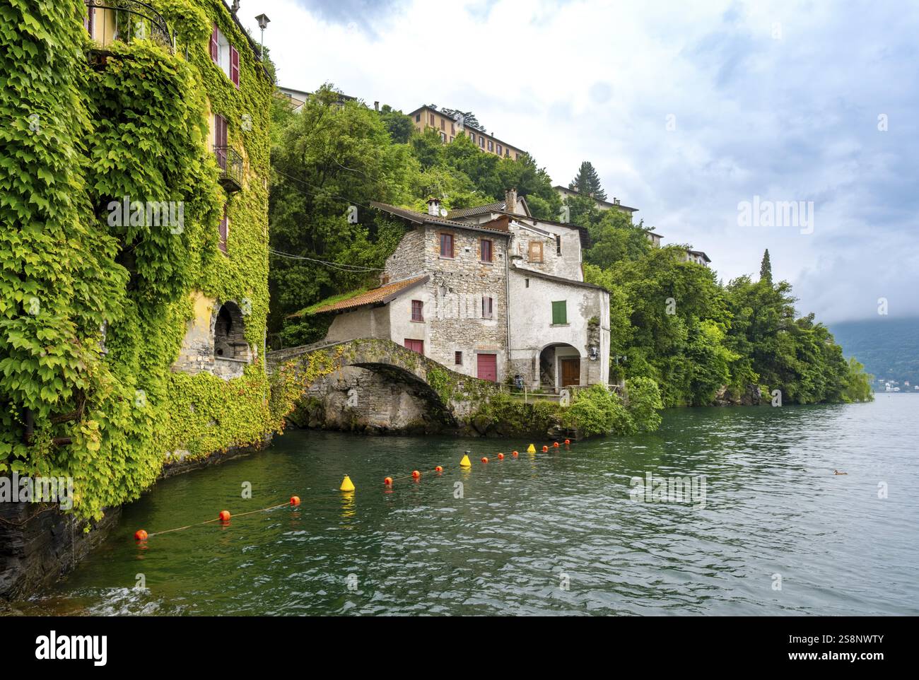 Ponte della Civera bridge, Nesso, Lake Como, Lago di Como, Italy ...