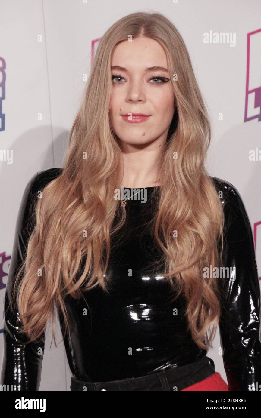 Becky Hill at Free Radio Hits Live 2019 Stock Photo - Alamy