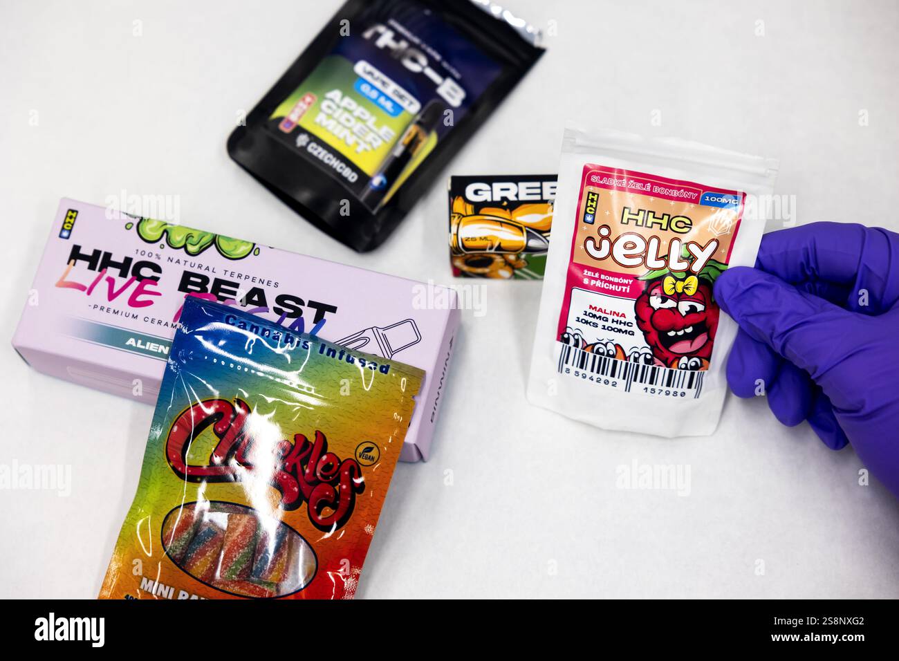 DEN HAAG - Designer drug, a derivative of THC, at the Netherlands ...