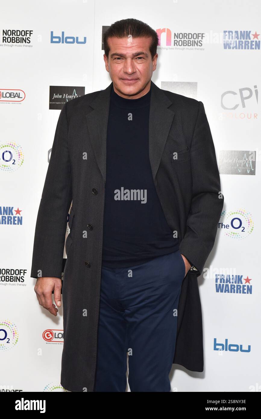 Tamer Hassan attends the Nordoff Robbins Boxing Dinner in London ...