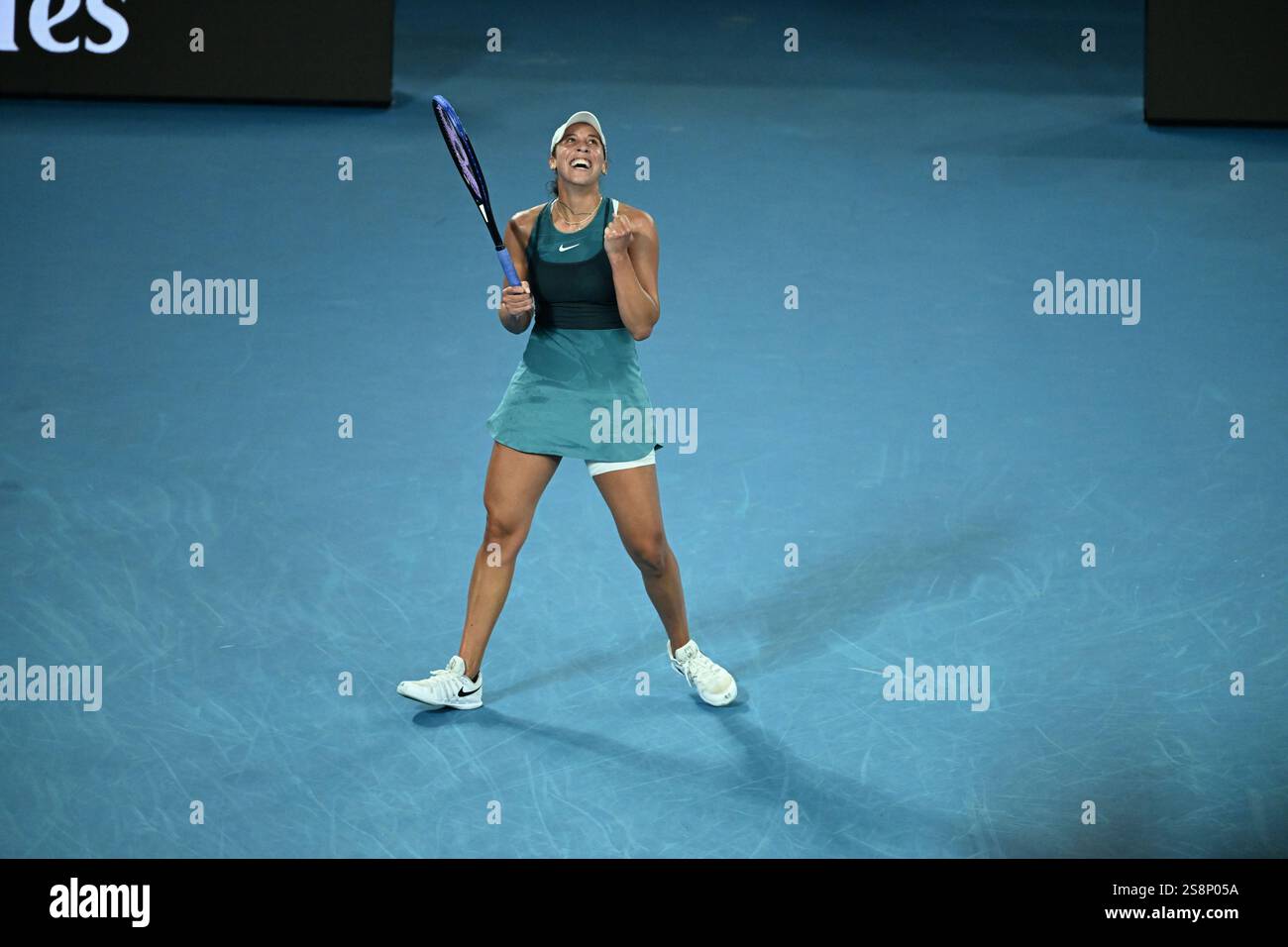 Melbourne, Australia. 23rd Jan, 2025. Madison Keys of the USA ...